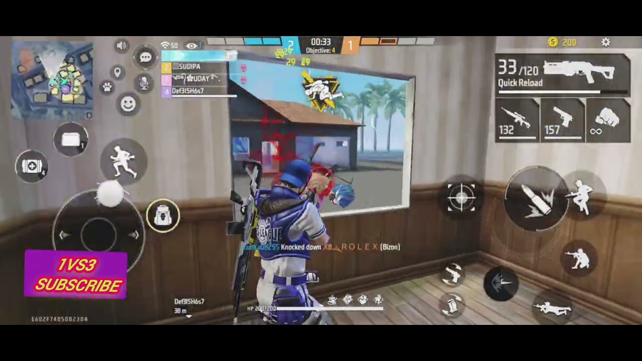 free fire (CR ranked) ( 1BS3) subscribe - YouTube