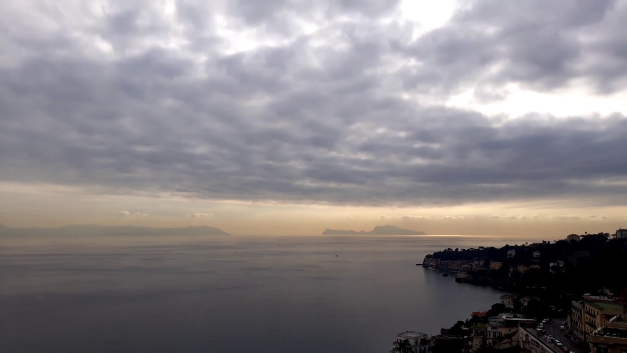 Time Lapse : Golfo Di Napoli - Gulf Of Naples - YouTube
