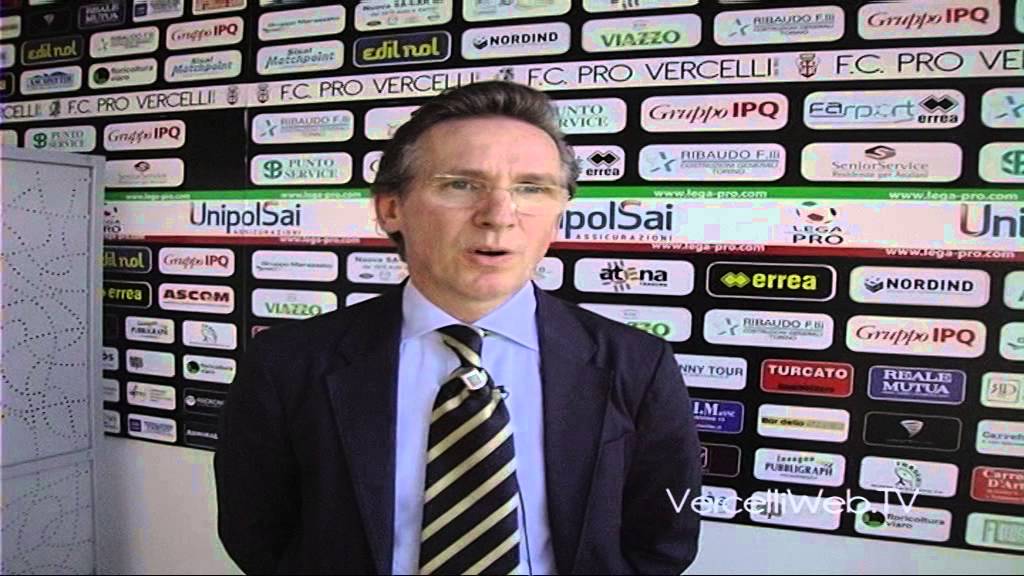 Fabrizio Rizzi - Campagna abbonamenti della Pro Vercelli - YouTube