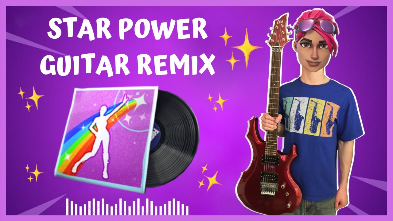 Fortnite Star Power Lobby Music Remix - Guitar/Flute Cover - YouTube