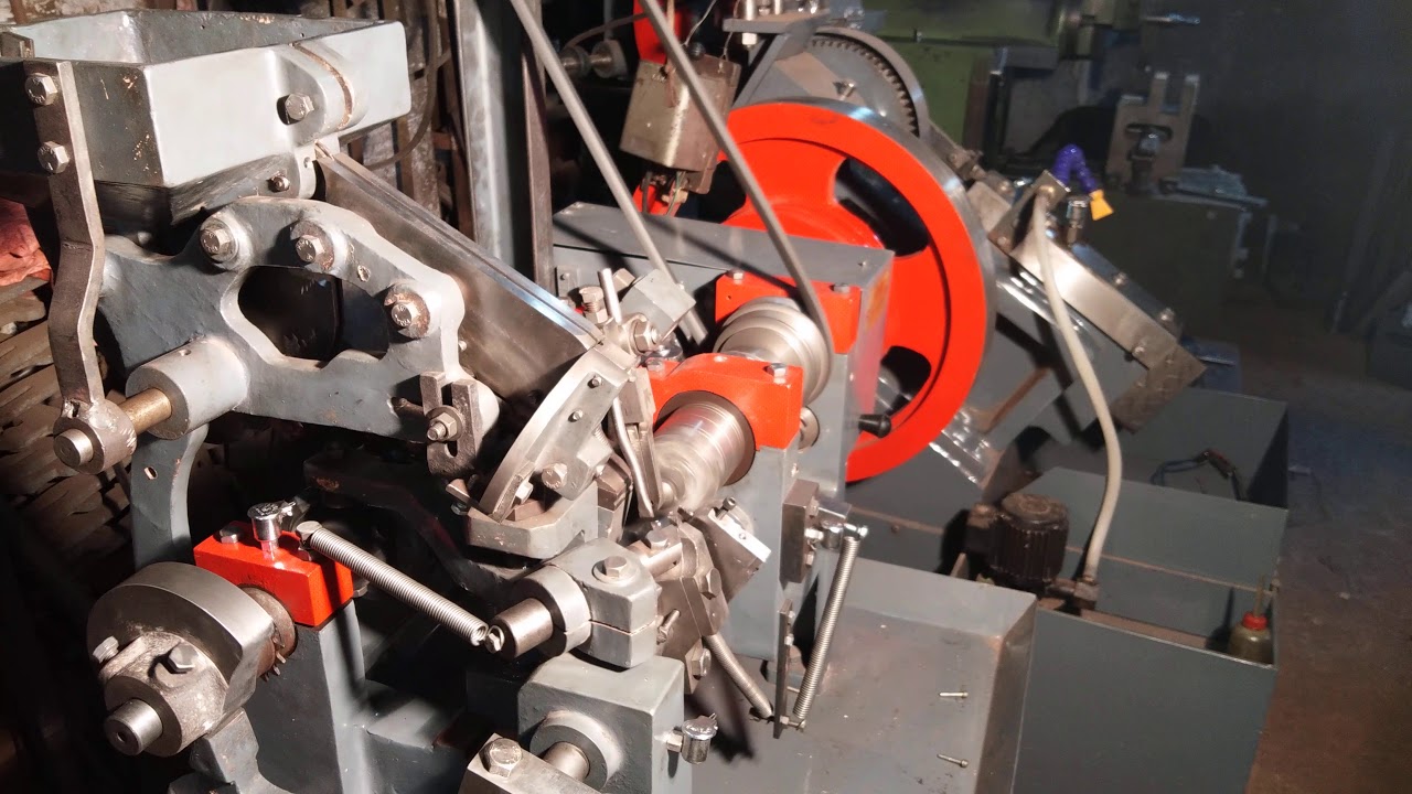 Screw facing,Grooving,chamfering machine - YouTube