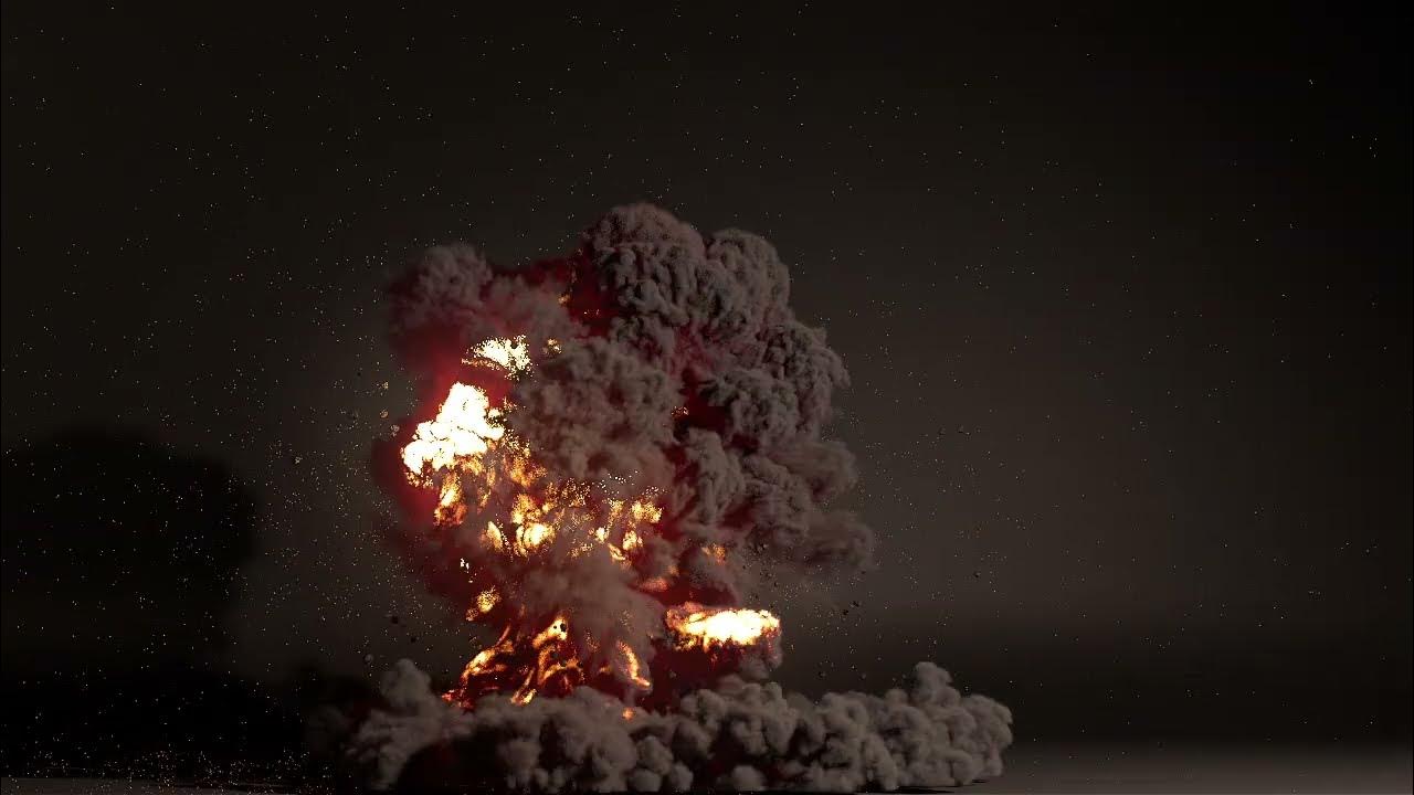 houdini pyro explosion rnd - YouTube