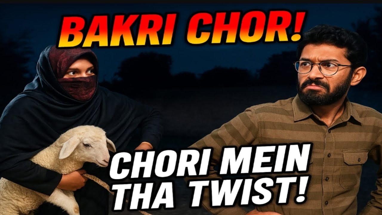 Bakri chorii | chori main tha twist | Desi Funny Video 2025 | Chota ...