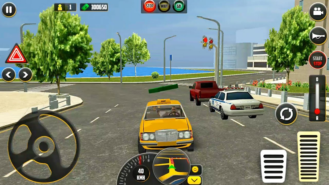 HQ Taxi Driving 3D #2 - Taxi Driver Simulator - Android Gameplay FHD ...