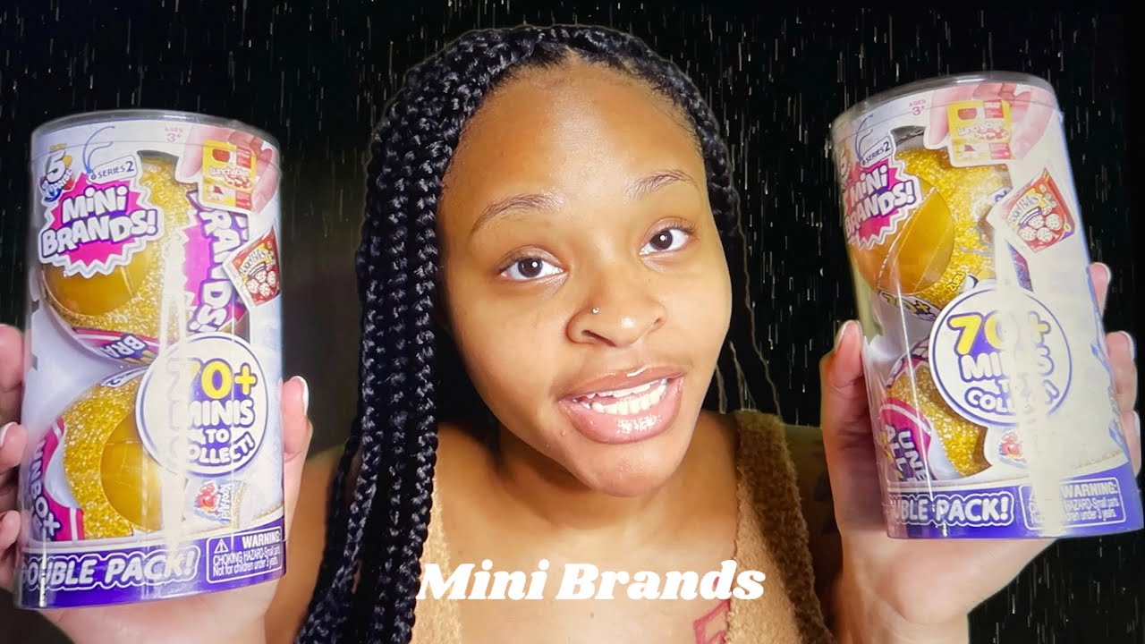 ASMR Mini Brands Unboxing! | Intense Trigger Sounds - YouTube