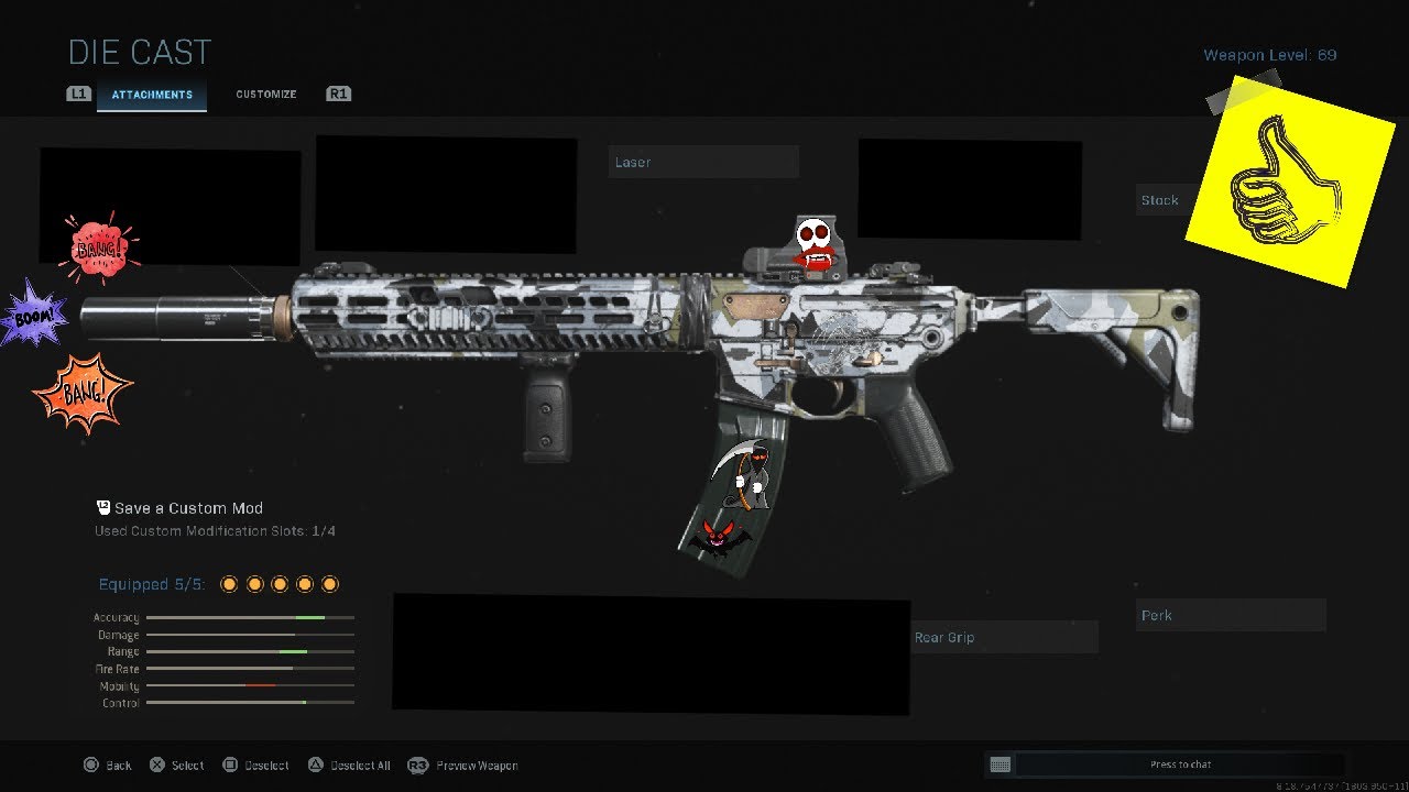 Warzone OP M13 setup (M4 KILLER VER.2) - YouTube