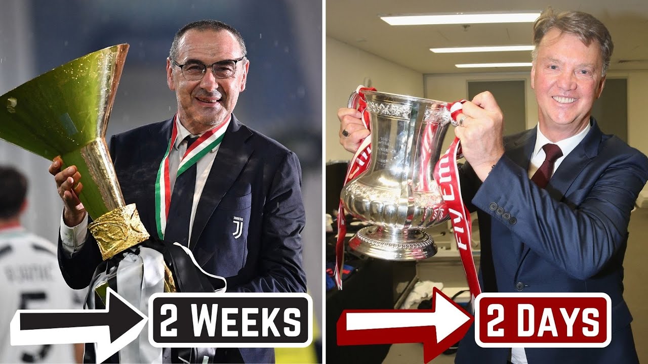 7 Managers Who Were SACKED After Winning Trophies - YouTube
