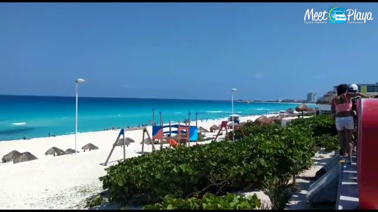 Cancun Mexico Beach Sign Hotels Area By MeetPlaya Tours & Transfers ...
