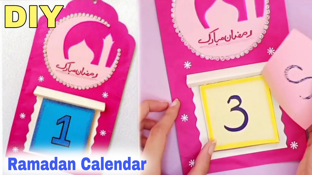 How to make Ramadan Calendar DIY | Ramadan Decoration Ideas /DIY for ...