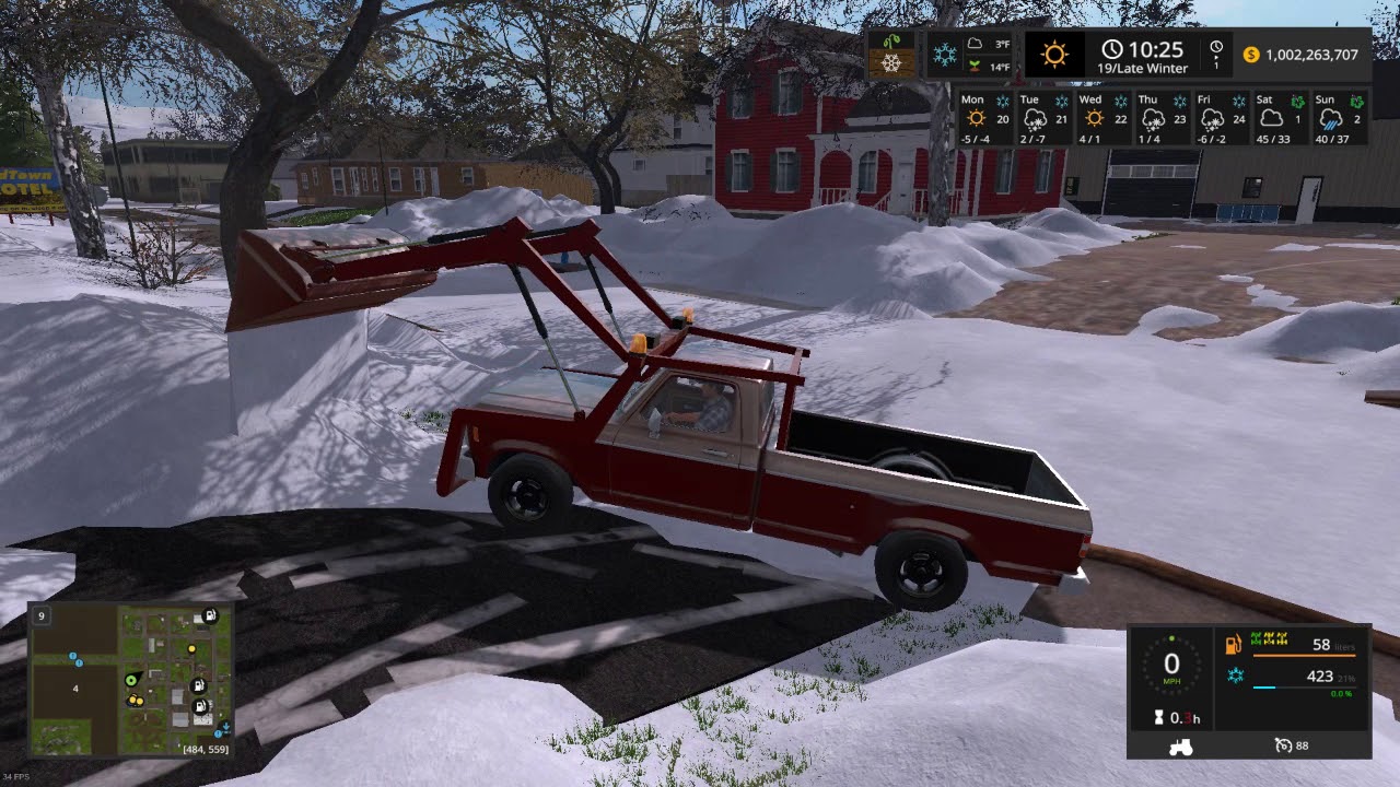 Farming simulator 17- mod demo - pick up loader truck (download link in ...