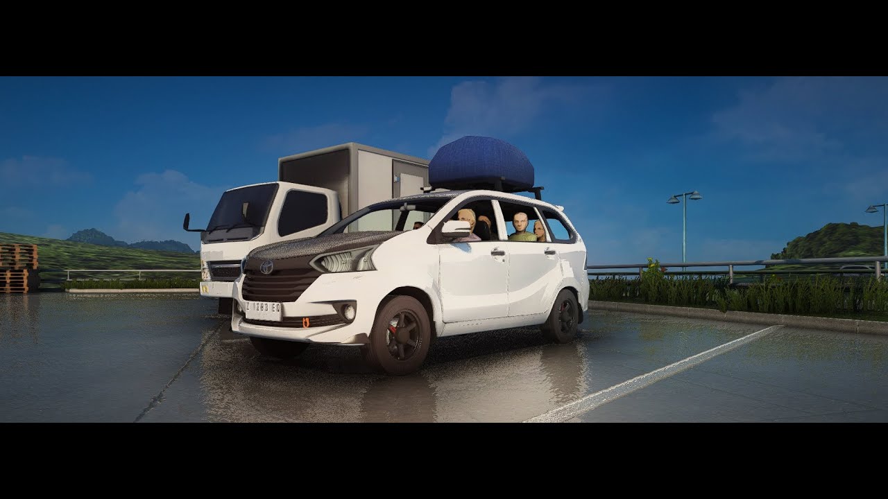 ETS 2 RTX ON - AVANZA TRAVEL SUMBAR - YouTube