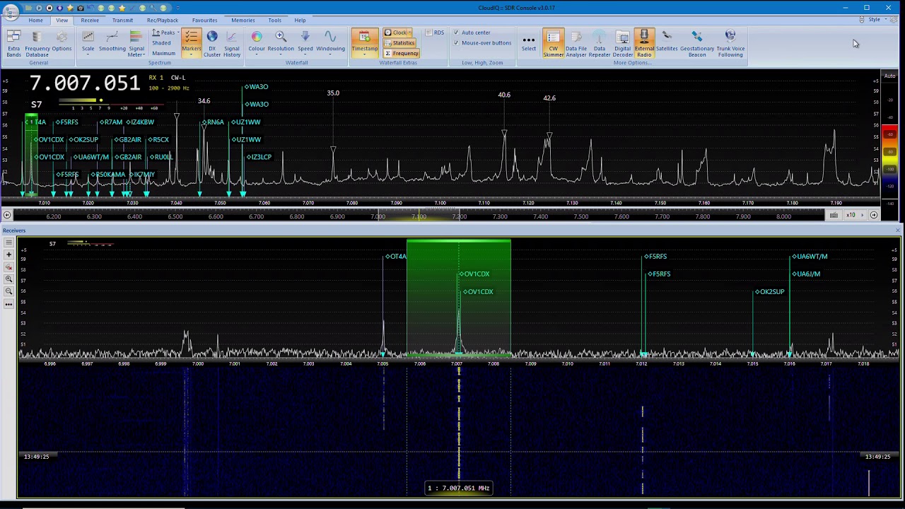 sdr console - YouTube