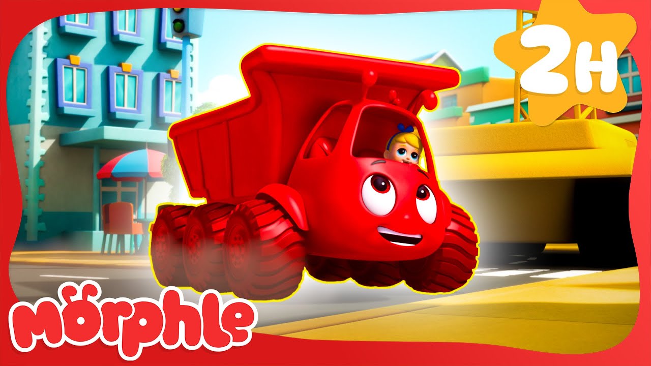 POLICE TRUCK Trouble | Morphle and The Magic Pets | Vehicle Videos for ...
