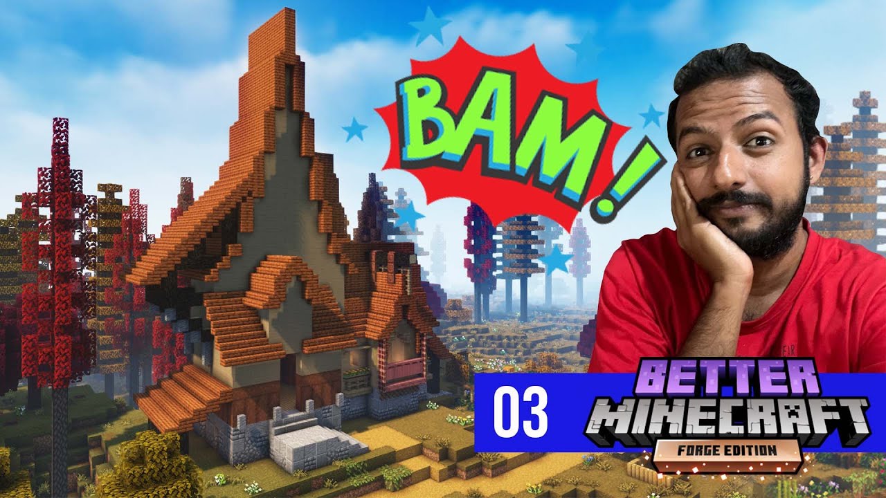 BMC 03 | ഒരു ചെറിയ Starter House | ATG Better Minecraft Lets Play - YouTube