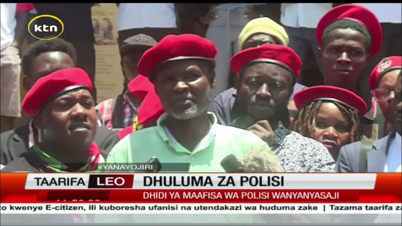 Dhuluma za polisi: Wanaharaki wa haki za binadamu Kisumu waitaka IPOA kufanya uchunguzi - YouTube