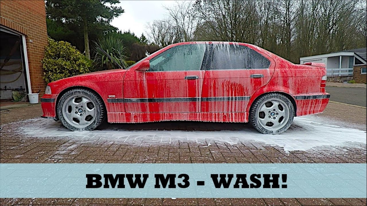 BMW M3 gets a touchless maintenance WASH! ft. Auto Finesse - YouTube