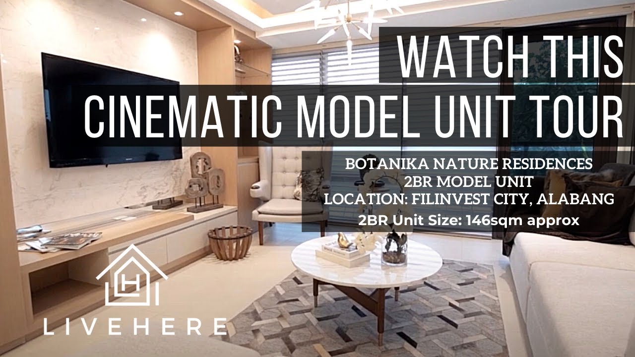 BOTANIKA NATURE RESIDENCES Condo for Sale in Alabang 2BR Model Unit ...