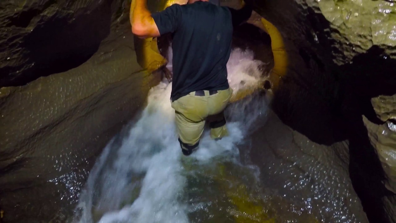 The Cave with a Roaring River!!! - YouTube