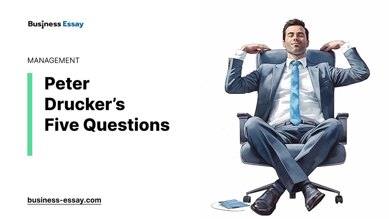 Peter Drucker’s Five Questions - Essay Example - YouTube