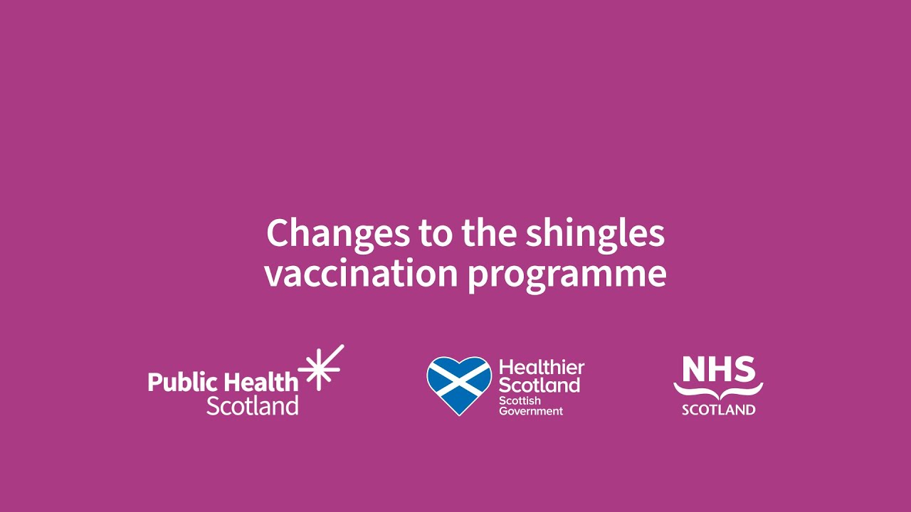 Changes to the shingles vaccination programme - YouTube