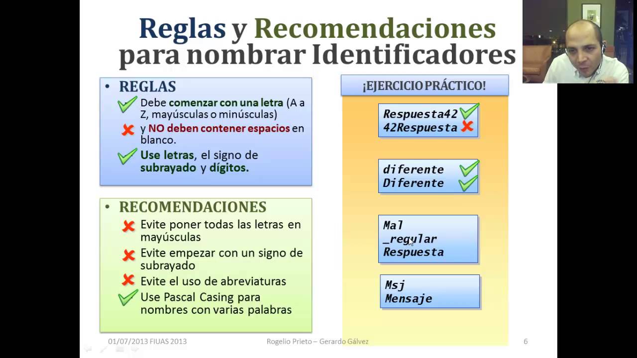 Identificadores - Algoritmia - Introducción a la Programación ...