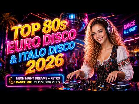 TOP 80s EURO DISCO LIVE 🔥 Best Italo Disco • Euro Disco • Synthwave Retro Dance Mix 2026