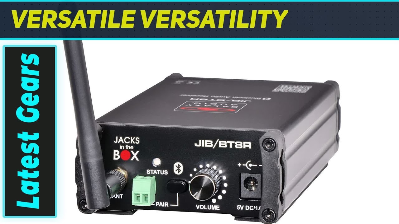 Galaxy Audio JIB/BT8R: Your Go-To Wireless Audio Link - YouTube