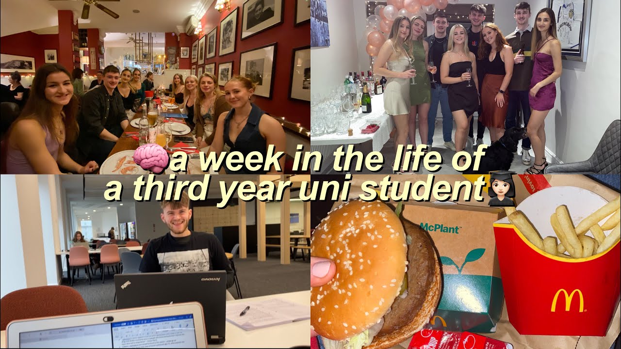 a week in the life - third year uni student in Liverpool - YouTube