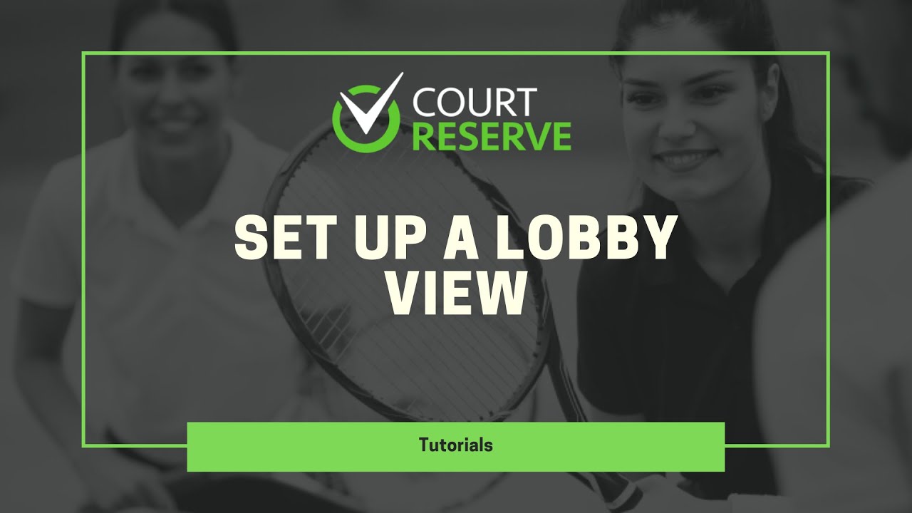 Using Widgets To Set Up A Lobby View - YouTube