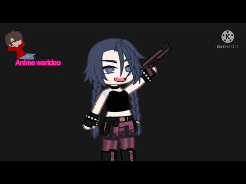 Oh the misery everybody what’s to be my enemy~💜💙 jinx/powder meme🔪