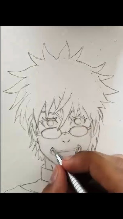 Gojo saturo | jujutsu kaisen | ryoiki tenkai | anime | anime sketch | # ...