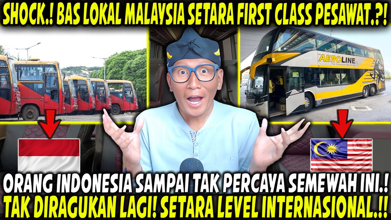SETARAF INTERNASIONAL BETUL‼️ Bas Malaysia Buat Pelancong Indonesia ...