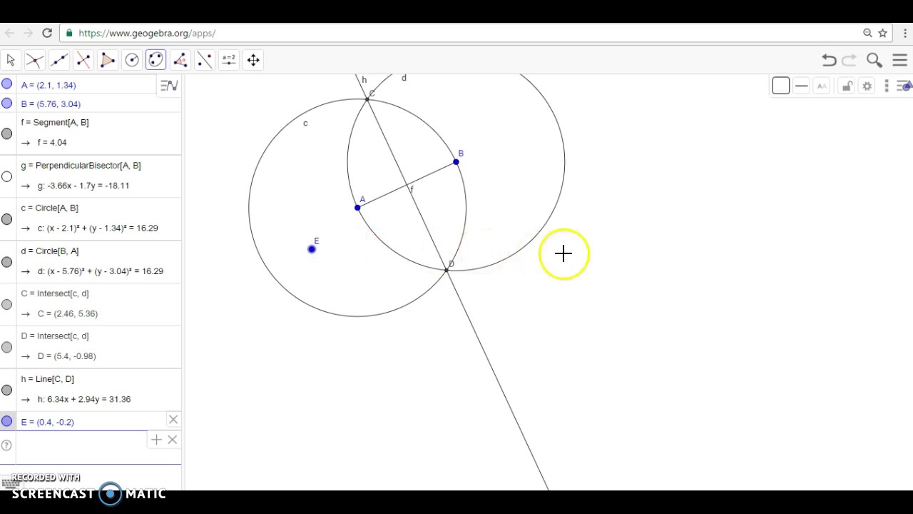 Customize GeoGebra toolbar - YouTube