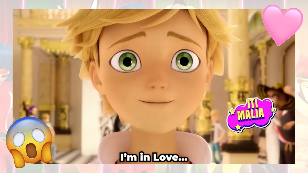 ADRIEN SAYS HE'S IN LOVE! 😱 Miraculous Ladybug Season 5 🐞 - YouTube