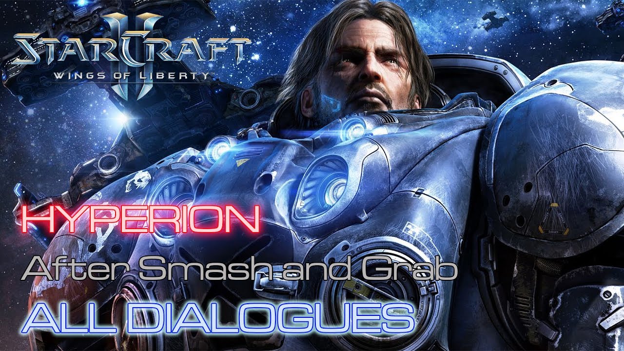Starcraft II: Wings of Liberty - The Hyperion - After Smash and Grab - All Dialogues - YouTube