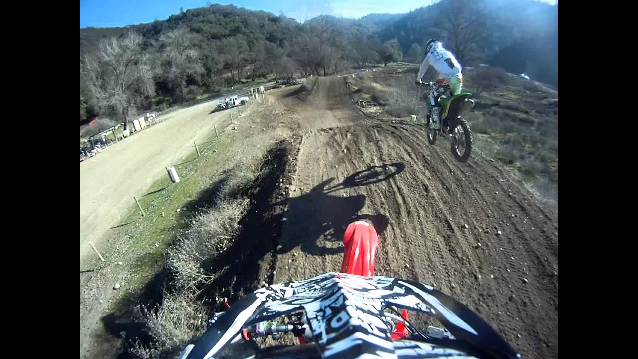 MAMMOTH BAR MX TRACK race - YouTube