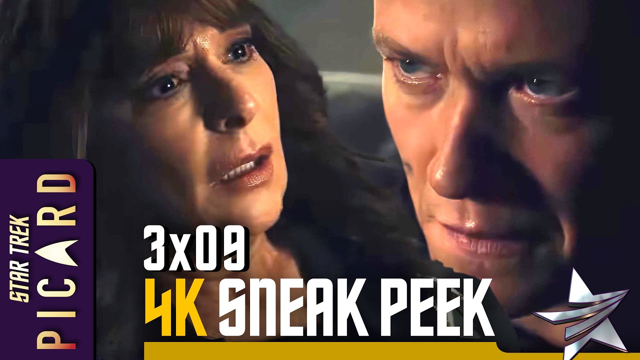 Star Trek Picard 3x09 Sneak Peek Clip 4K "The Red Door" (Teaser Trailer ...