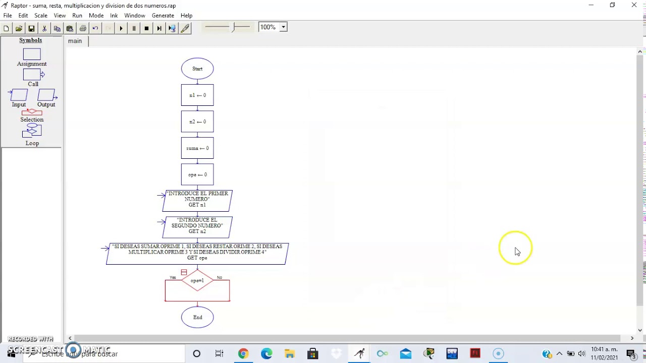 4 OPERACIONES ARITMETICAS (RAPTOR) - YouTube