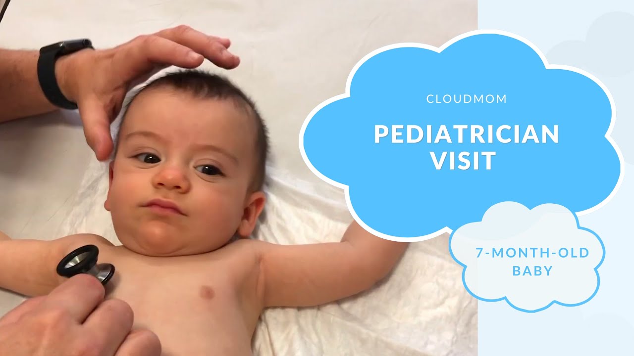 7 Month Old Baby: Pediatrician Visit | Cloudmom - YouTube