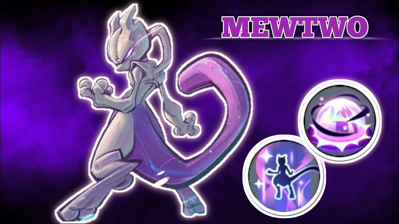 The Mewtwo X is super strong in Pokemon unite - YouTube