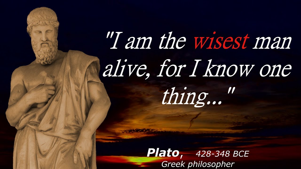 Words Of Wisdom - 20 Inspirational Quotes From Plato - YouTube