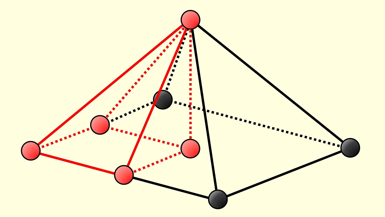 Volume of a Pyramid: An Unusual Proof Using Probability - YouTube