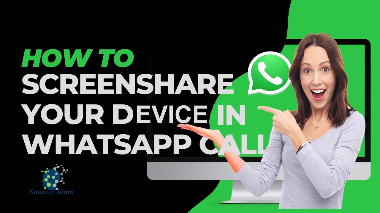How to Use Screen Share option on Whatsapp ? Explain By AI - YouTube