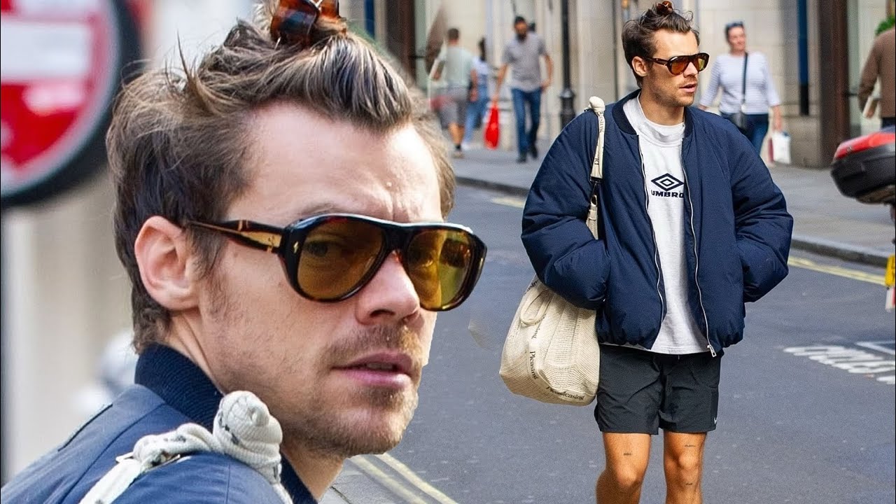 HARRY STYLES IN LONDON (October 5) - YouTube