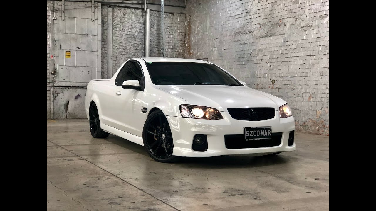 2011 Holden Ute VE II SS V White 6 Speed Manual Utility #50736 - YouTube