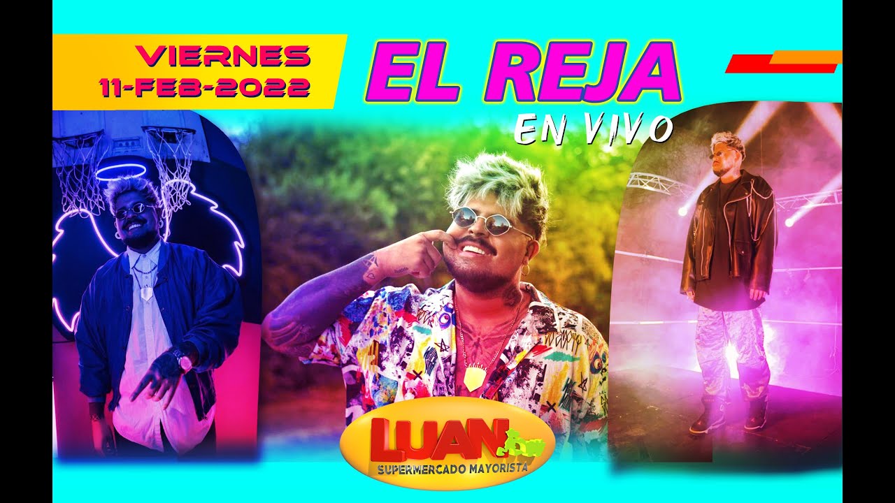 EL REJA en vivo!! Explanada del Supermercado Mayorista Luan - viernes ...