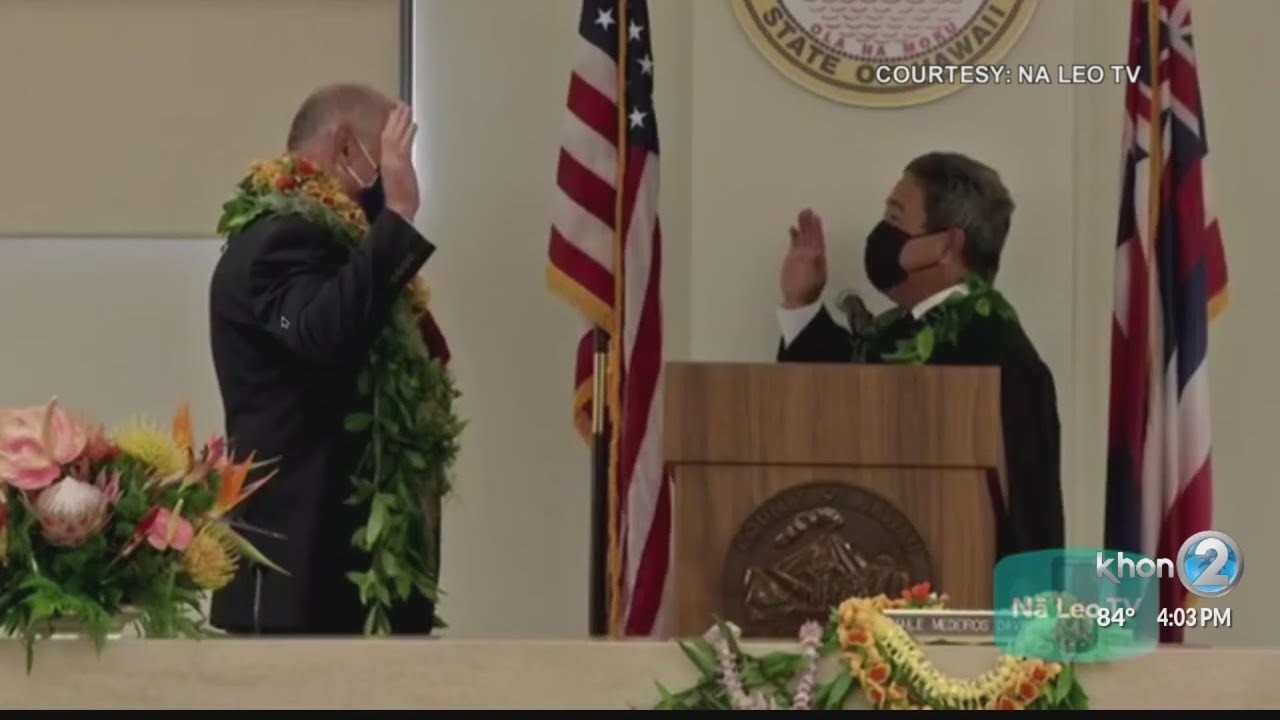 Hawaii County Mayor Inauguration - YouTube