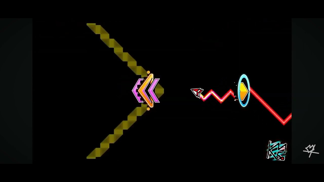 Crimson Clutter (Geometry Dash) Footage by @KrmaL - YouTube