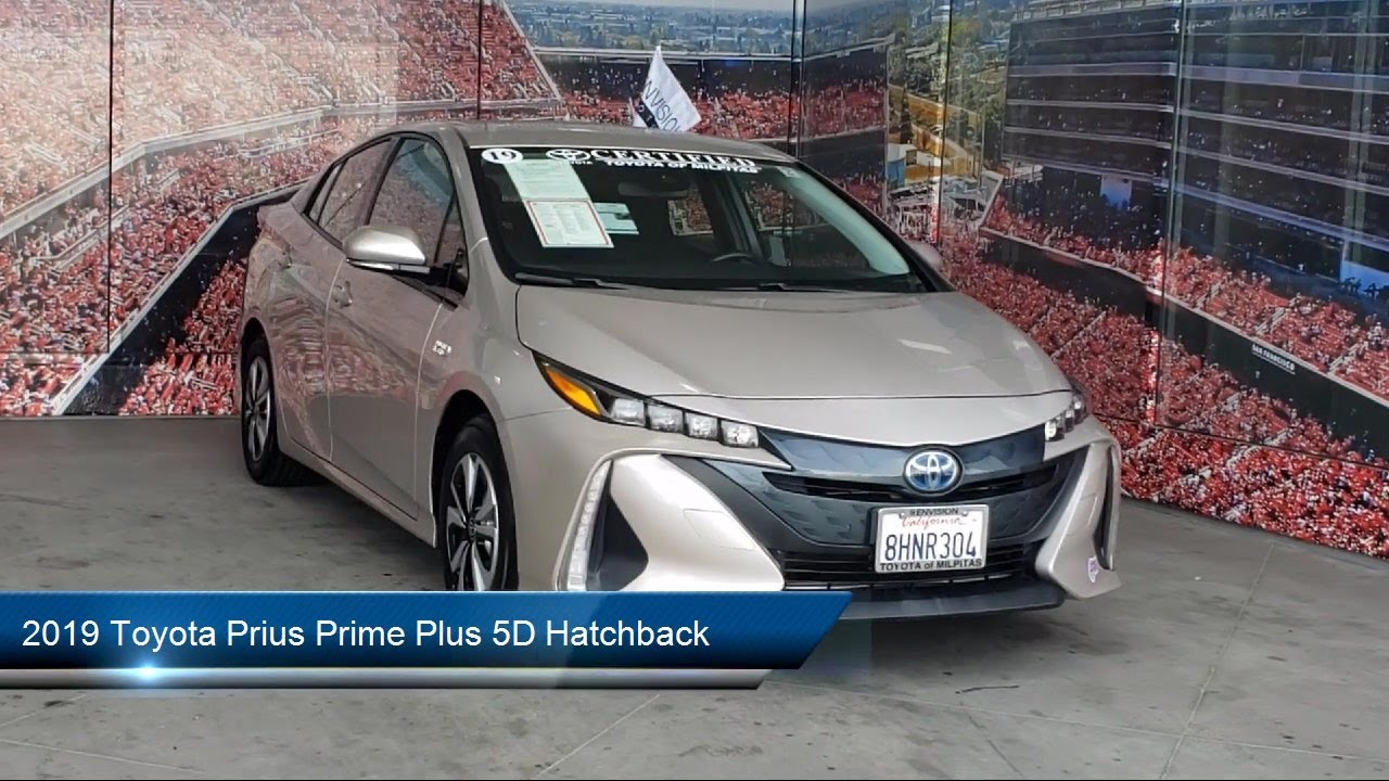 2019 Toyota Prius Prime Plus 5D Hatchback Milpitas San Jose Sunnyvale ...