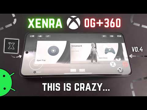 New XENRA V0.4 Emulator Is INSANE! Xbox 360 + Xbox Original on Any Android! - GTA V Test?